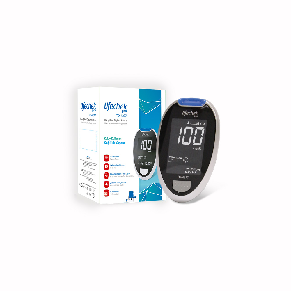 Lifechek / TD-4277 Pro Kan Şekeri Ölçüm Sistemi